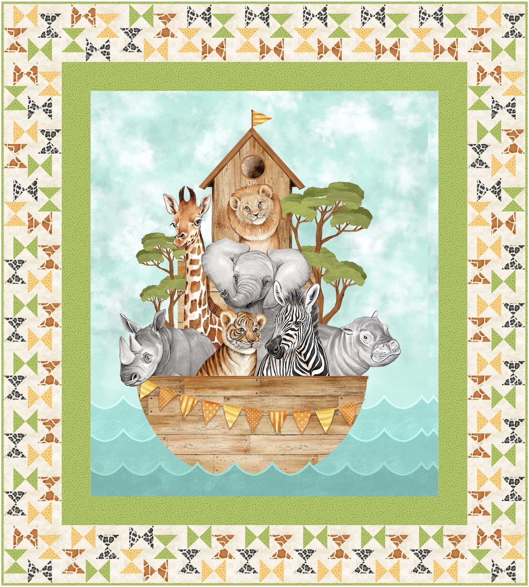 Welcome Baby Quilt Pattern With Personalization Options (digital ...