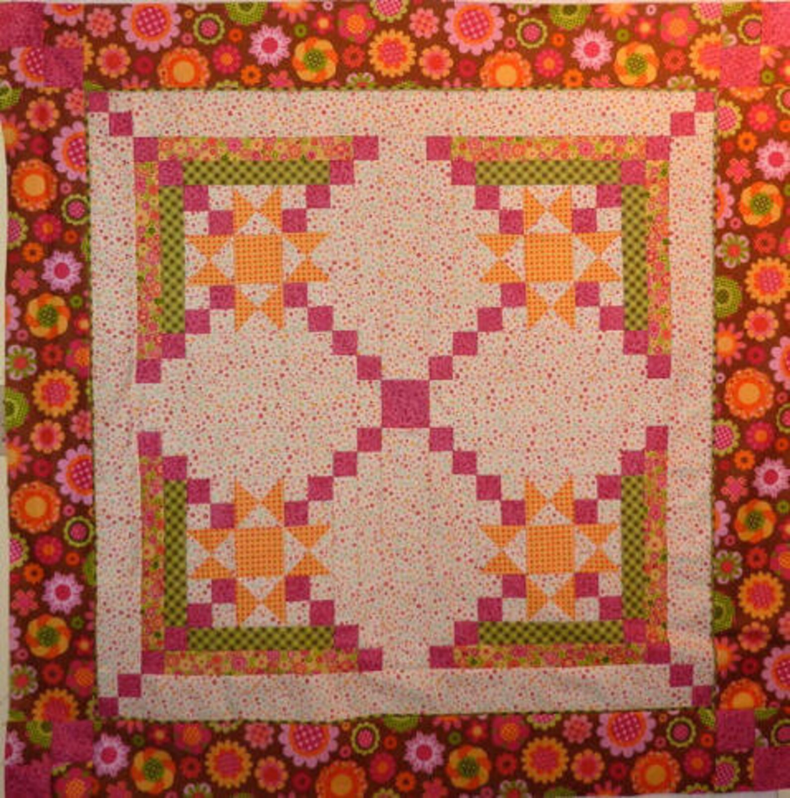 Appian Way Log Cabin Quilt Pattern (digital Pattern) - Etsy