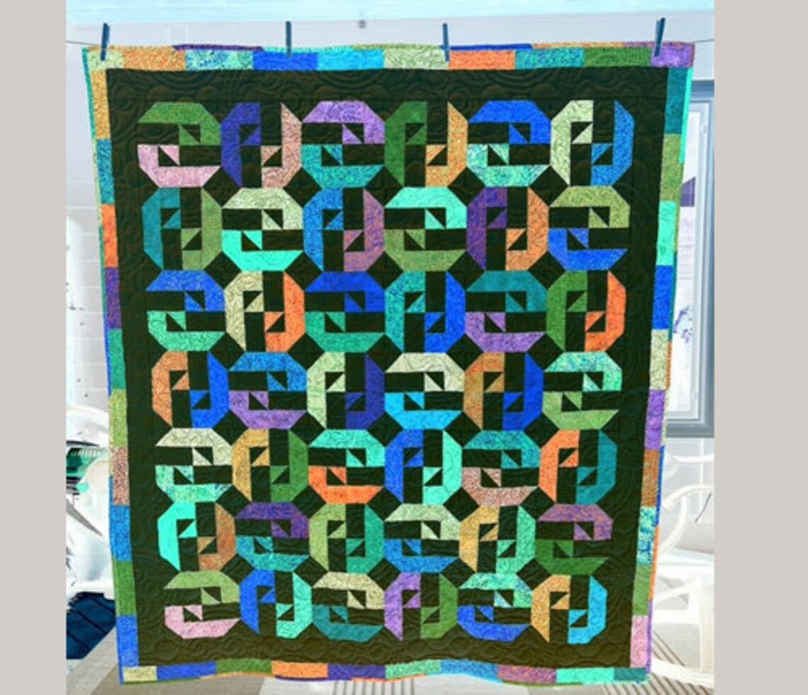 October Surprise Quilt Pattern in Two Sizes (digital Copy) - Etsy