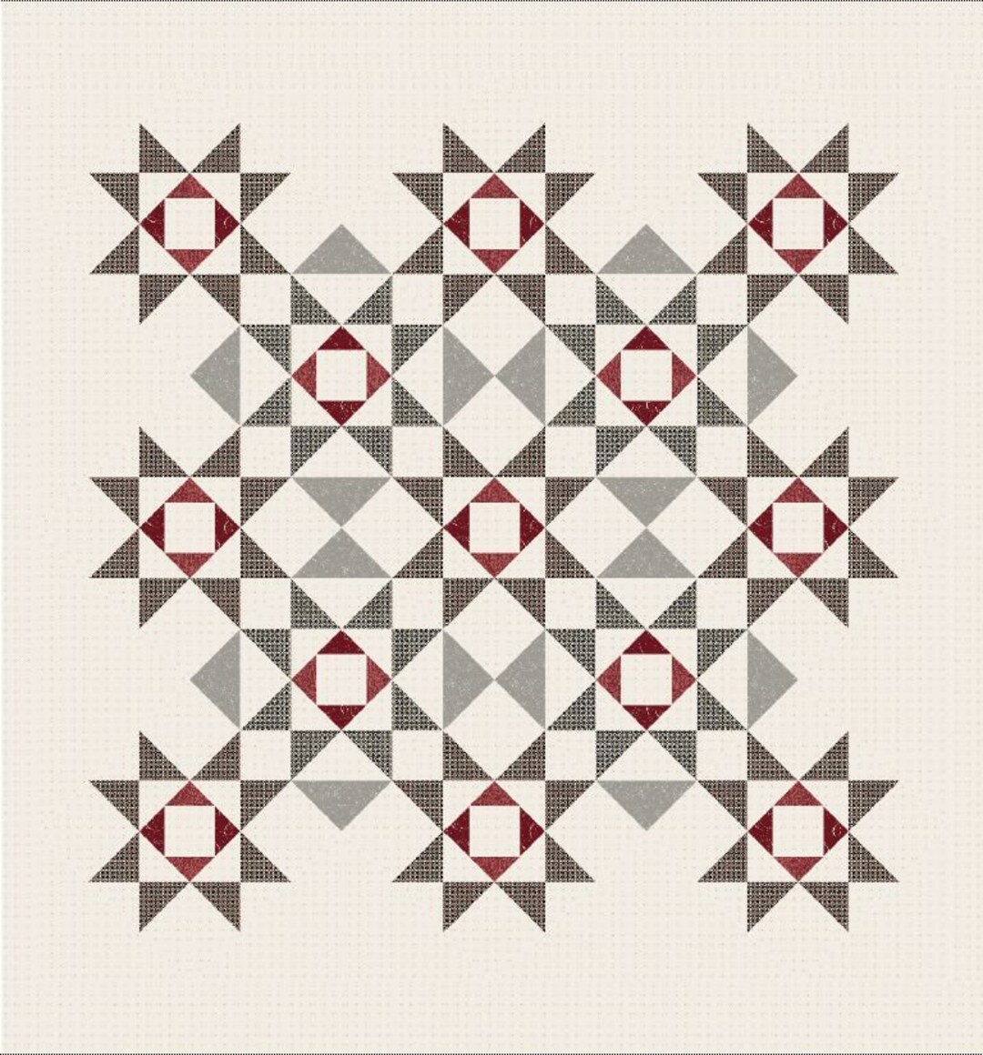 Floating Stars Quilt Pattern (digital Pattern) - Etsy