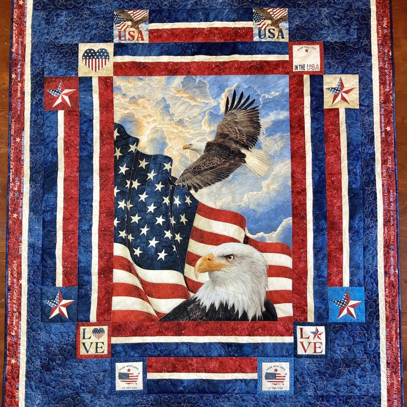 Military Quilt Panel - Etsy