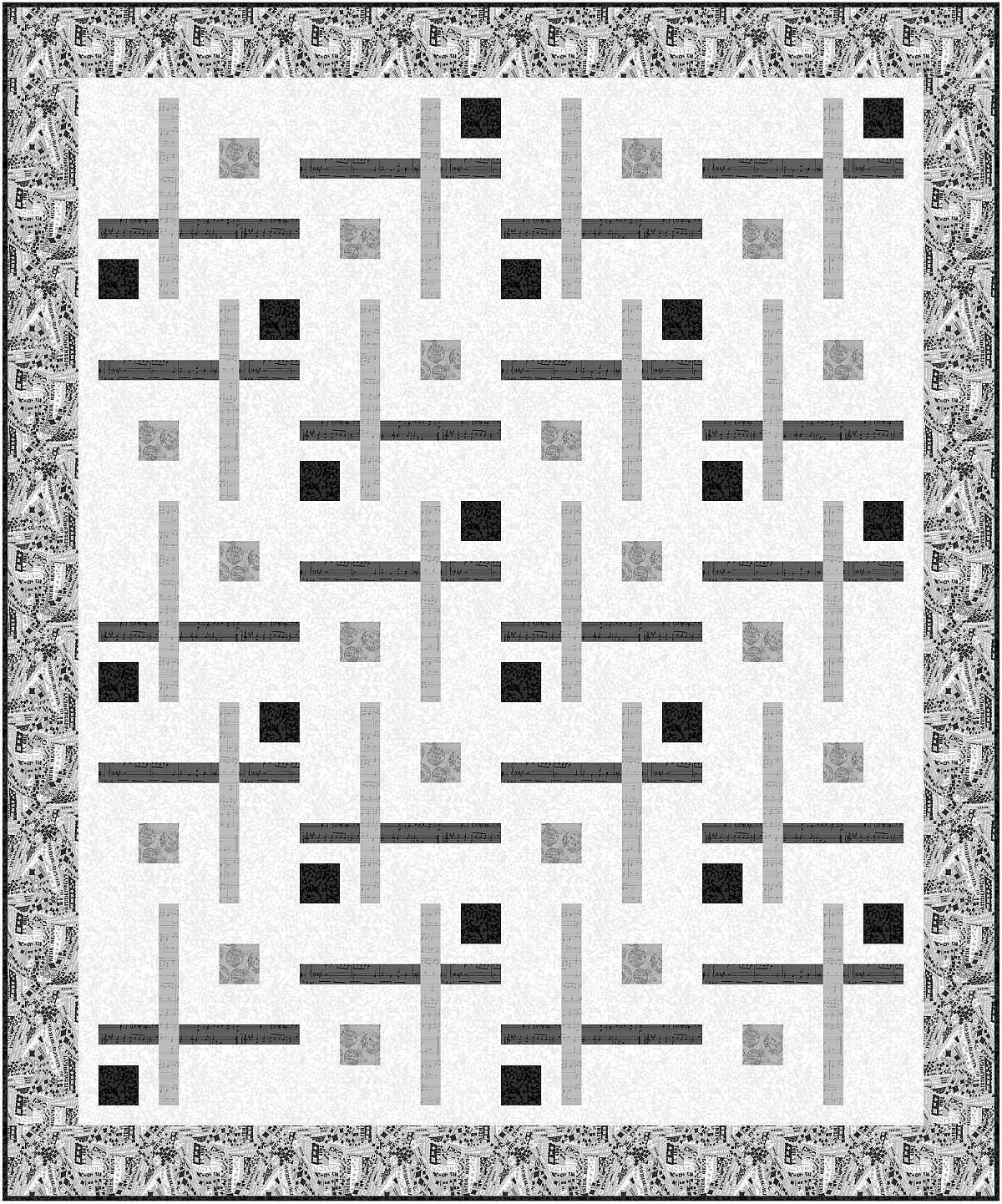 Corey Modern Lap Quilt Pattern (paper Pattern) - Etsy