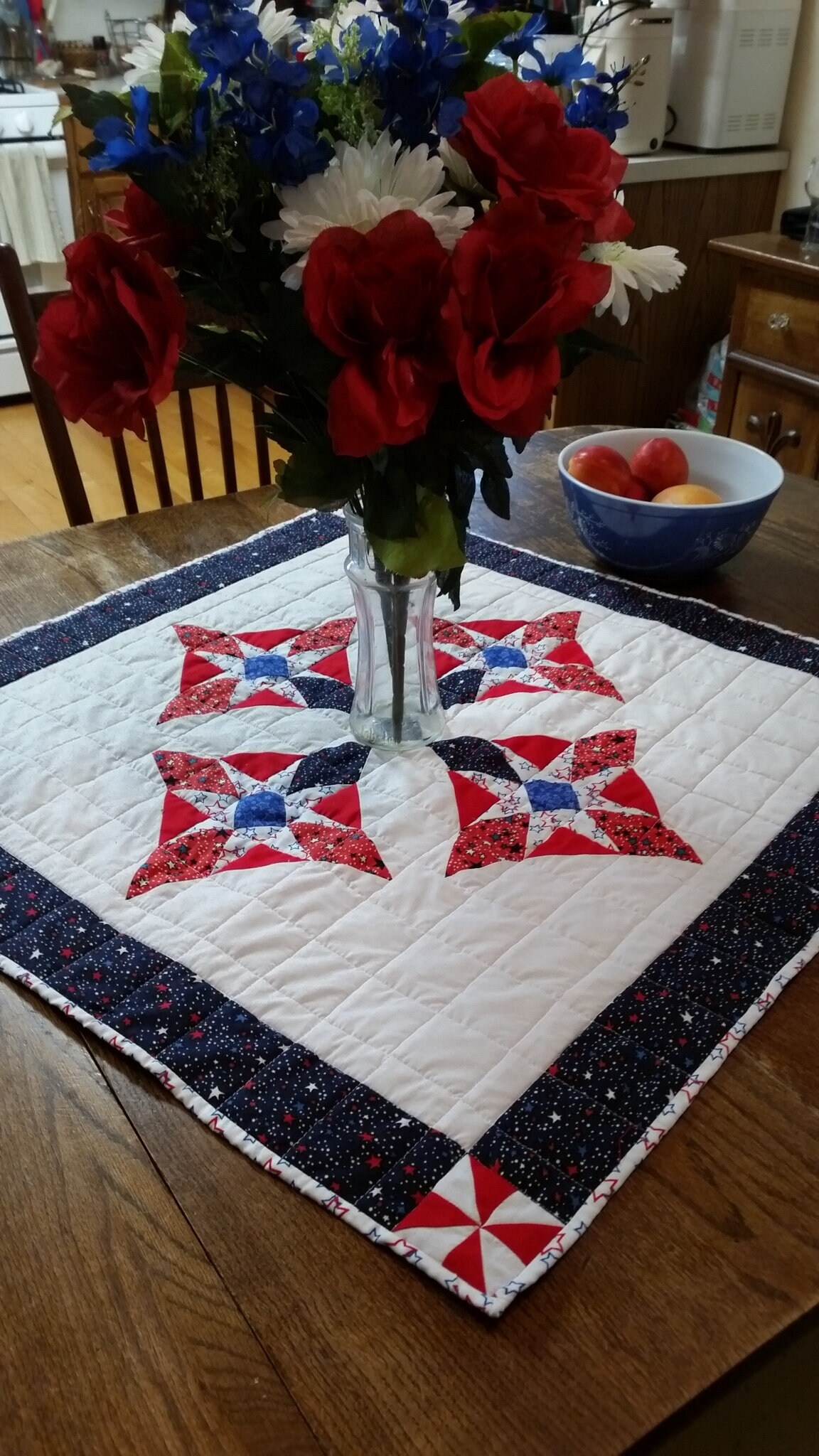 Summer Sun Table Topper or Mini-quilt Pattern (physical Pattern) - Etsy