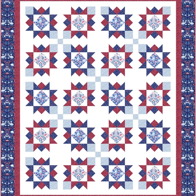 Twin Quilt Pattern - Etsy