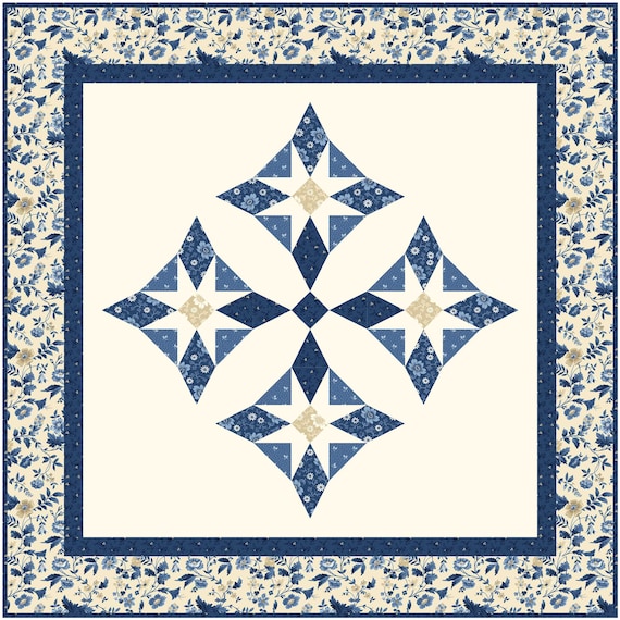 Summer Sun Table Topper or Mini-quilt Pattern | Etsy