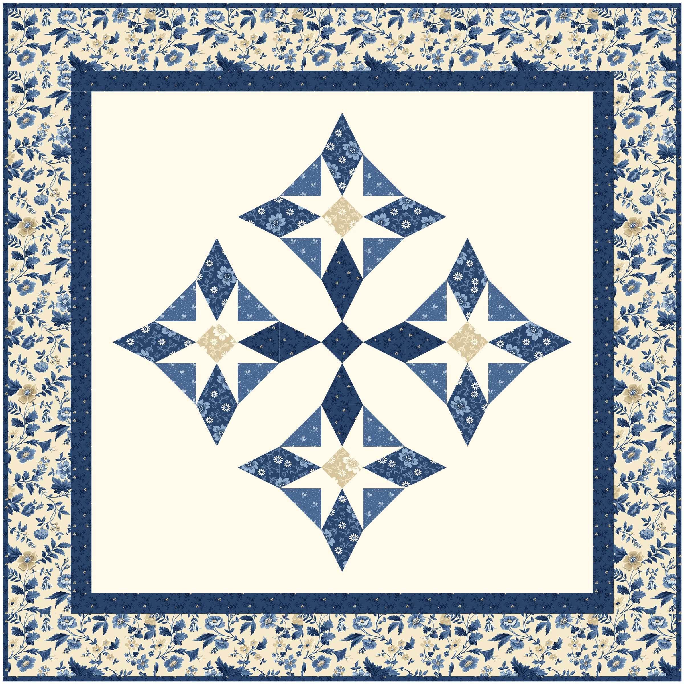 Summer Sun Table Topper or Mini-quilt Pattern (physical Pattern) - Etsy