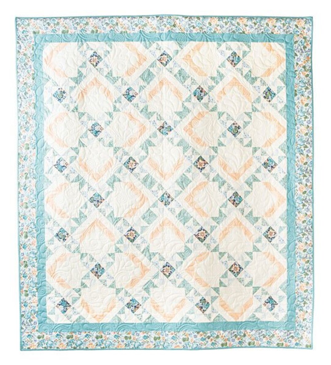 Carousel Large Lap Quilt Pattern digital Pattern - Etsy