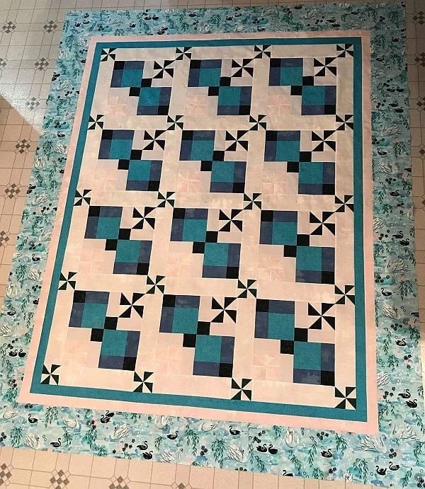 Dragonfly Dance Throw Quilt Pattern (digital Download) - Etsy