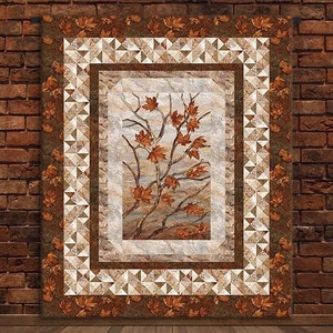 November Night Quilt Kit Finishes 68 X 82. - Etsy