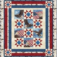 Stars and Stripes Waving Flag Quilt Pattern - INSTANT DOWNLOAD - Etsy