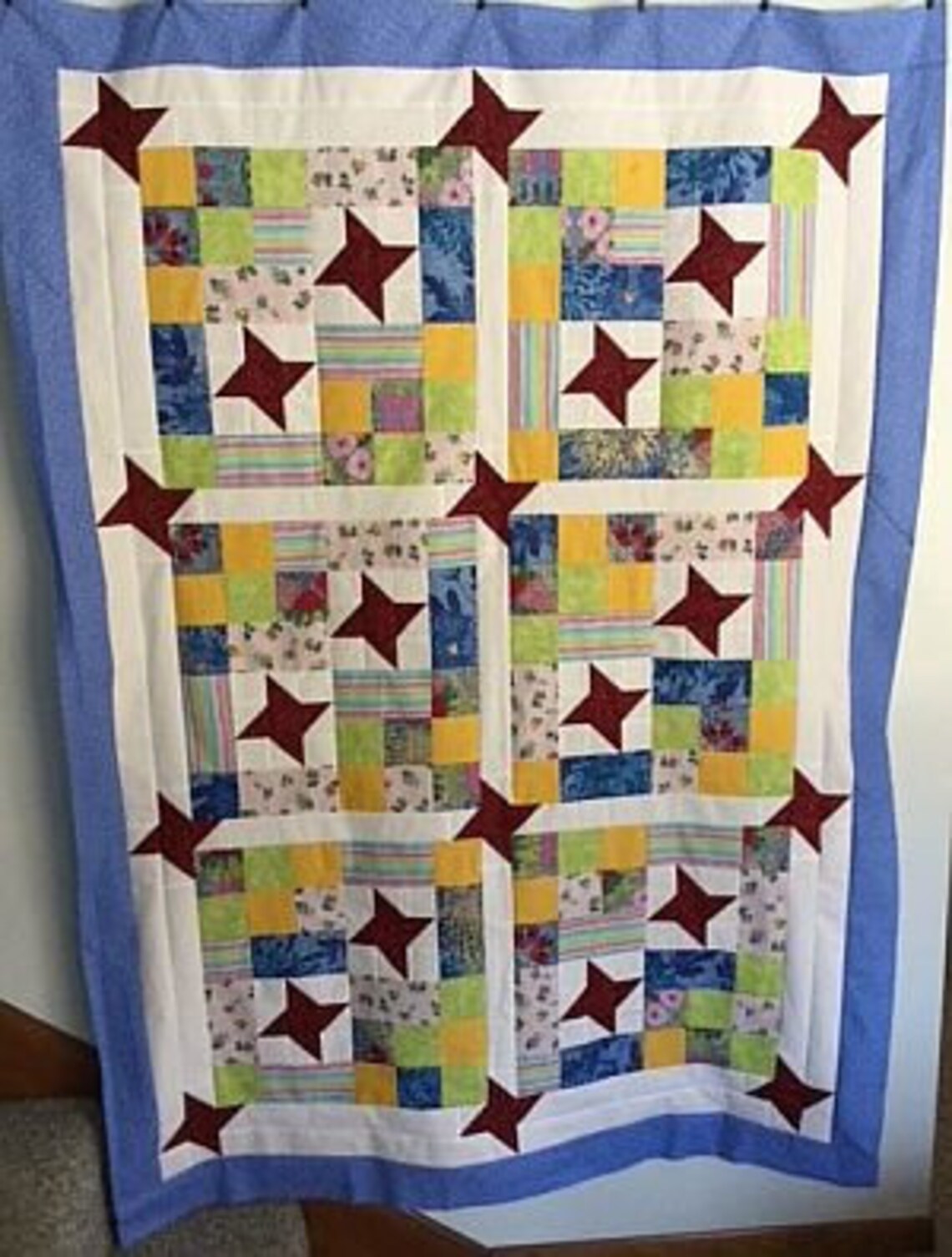 Scrappy Friends Lap Quilt Pattern physical Pattern - Etsy