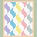 Corey Modern Lap Quilt Pattern paper Pattern - Etsy