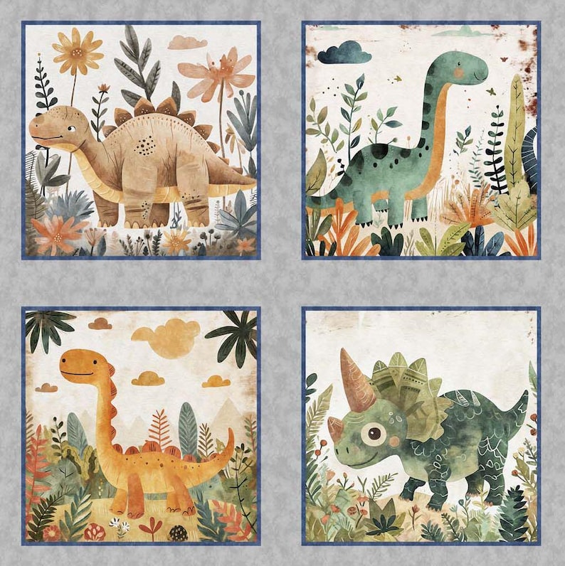 Dino Rocks! Stitch Your Dino Adventure With This Lap Quilt Pattern ...