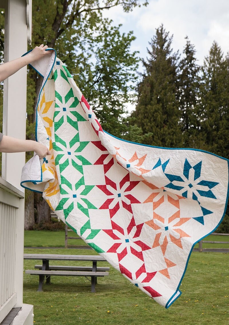 Snowflake Sparkle Quilt Pattern digital Pattern - Etsy