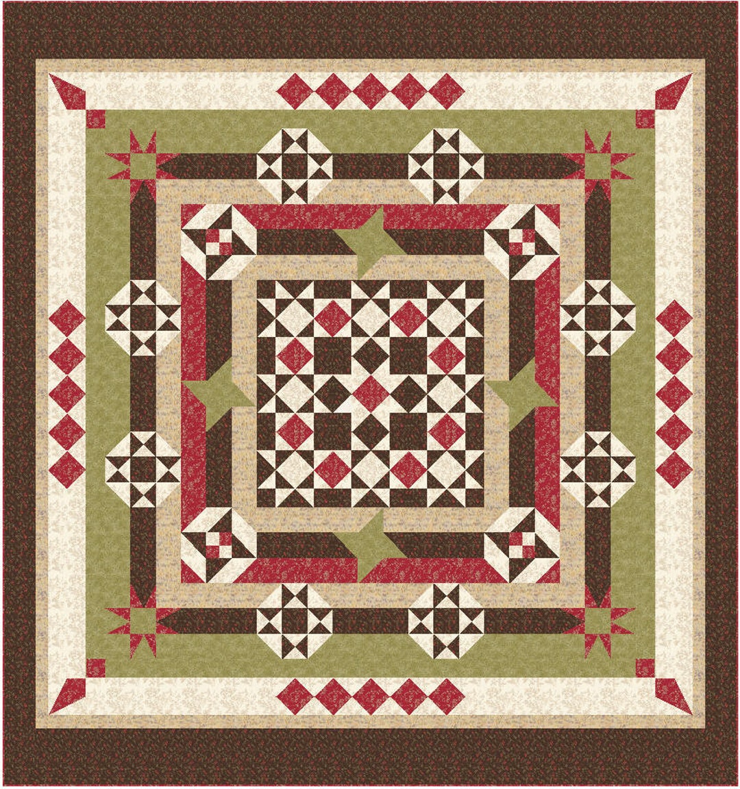 Midnight Dreams King Sized Quilt Pattern - Etsy