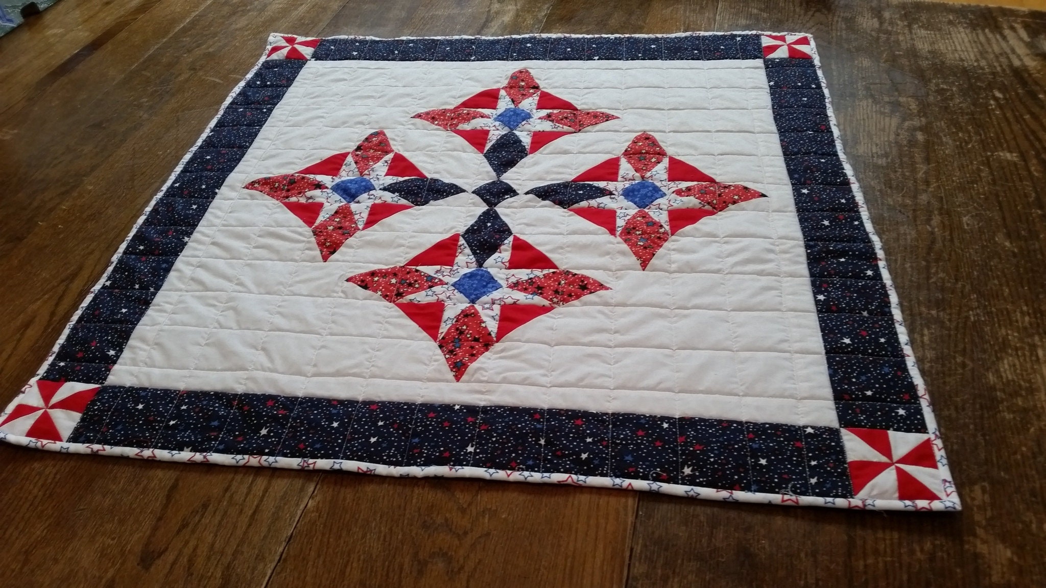 Summer Sun Table Topper or Mini-quilt Pattern (physical Pattern) - Etsy