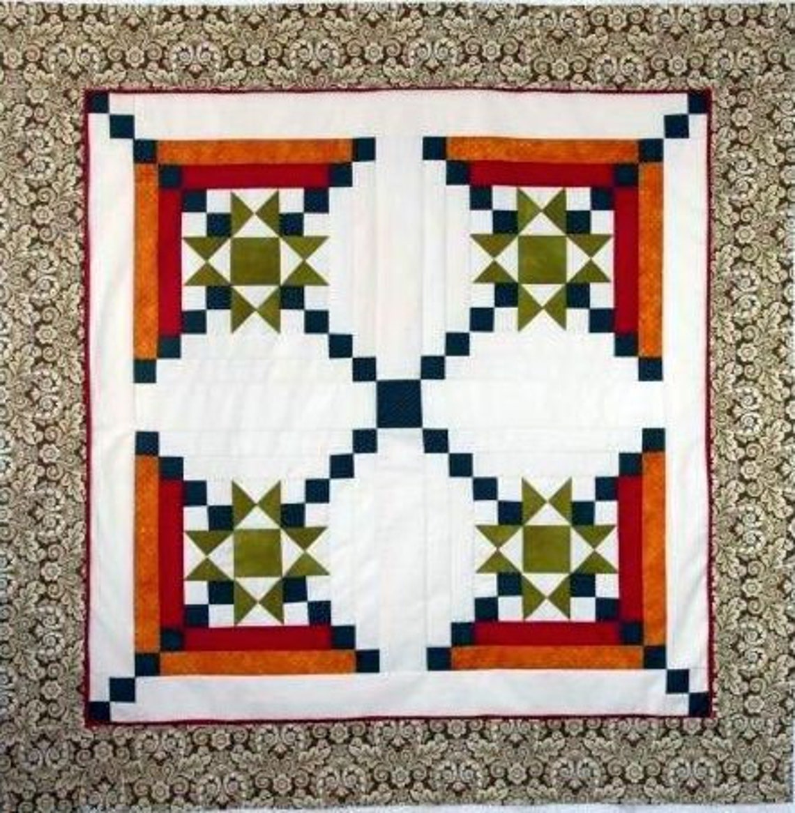 Appian Way Log Cabin Quilt Pattern (digital Pattern) - Etsy