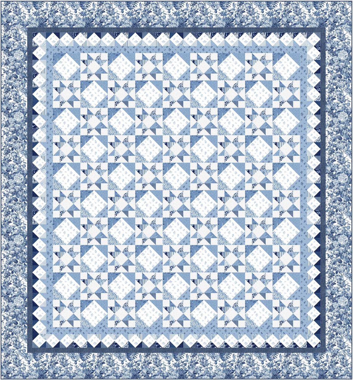 Eternity Queen Sized Quilt Pattern digital Pattern - Etsy