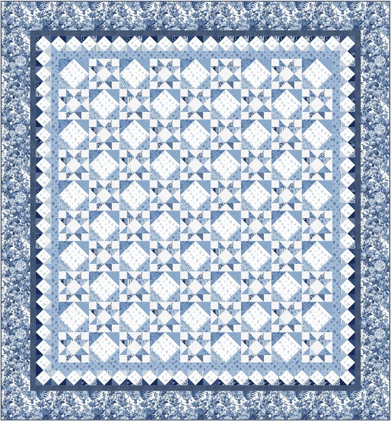 Eternity Queen Sized Quilt Pattern (digital Pattern) - Etsy
