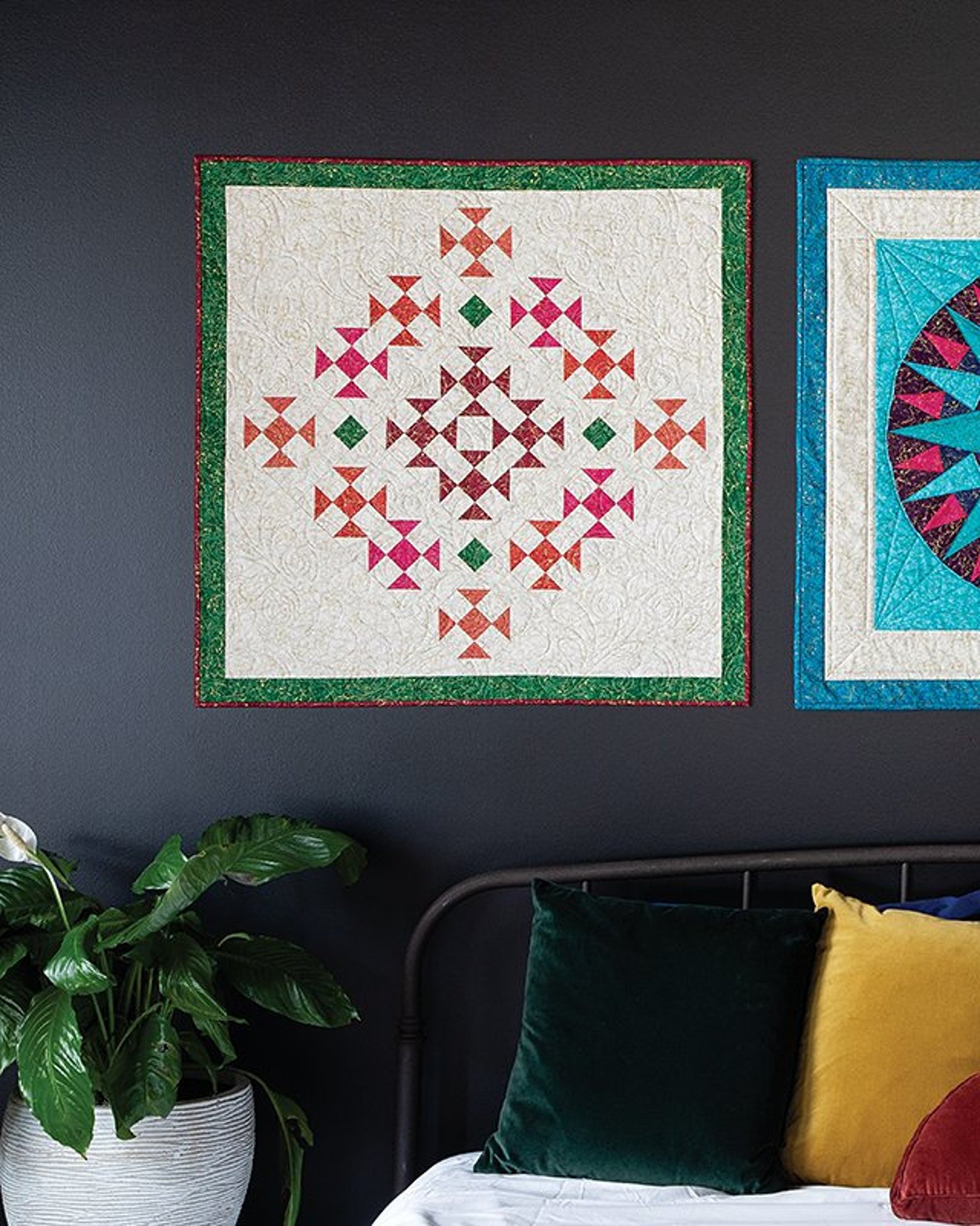 Rose Bouquet Mini-quilt Pattern (digital Pattern) - Etsy