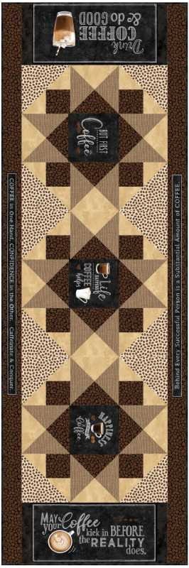 Good Morning Quilt Table Runner Digital Pattern - Etsy