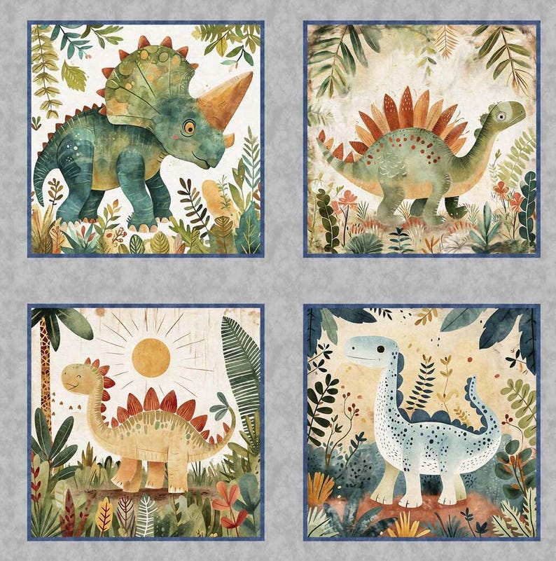 Dino Rocks! Stitch Your Dino Adventure With This Lap Quilt Pattern ...