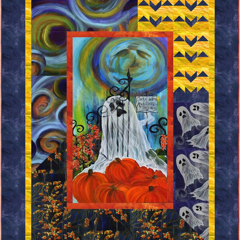Halloween Quilt Panels - Etsy
