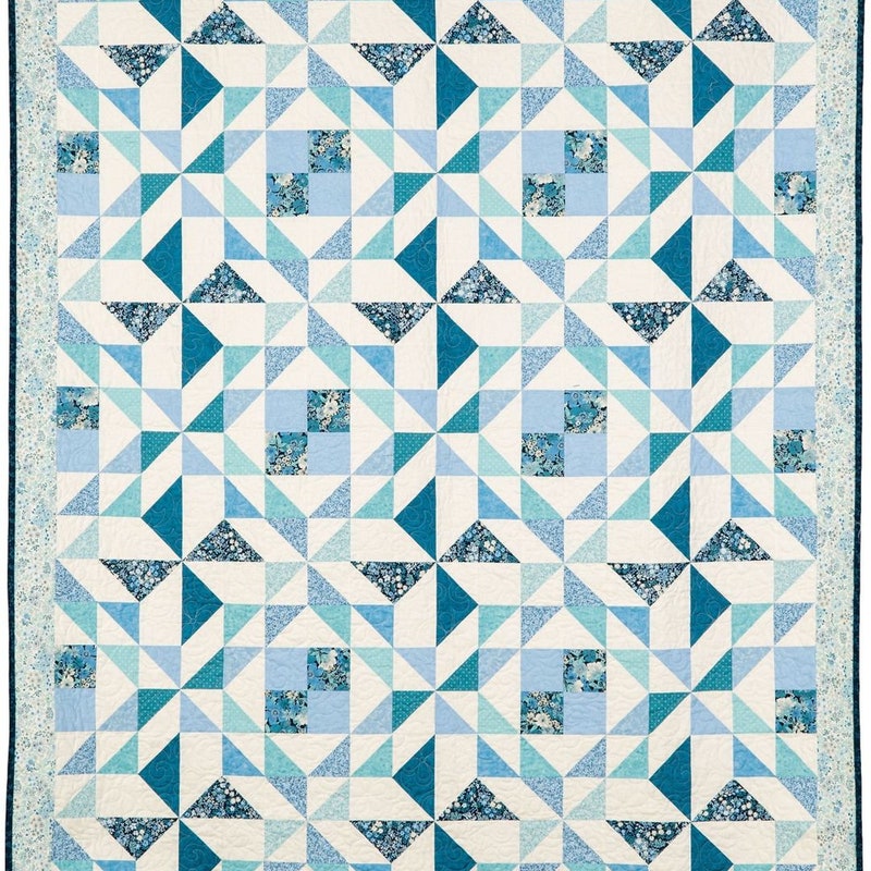 Ocean Wave Quilt Pattern - Etsy