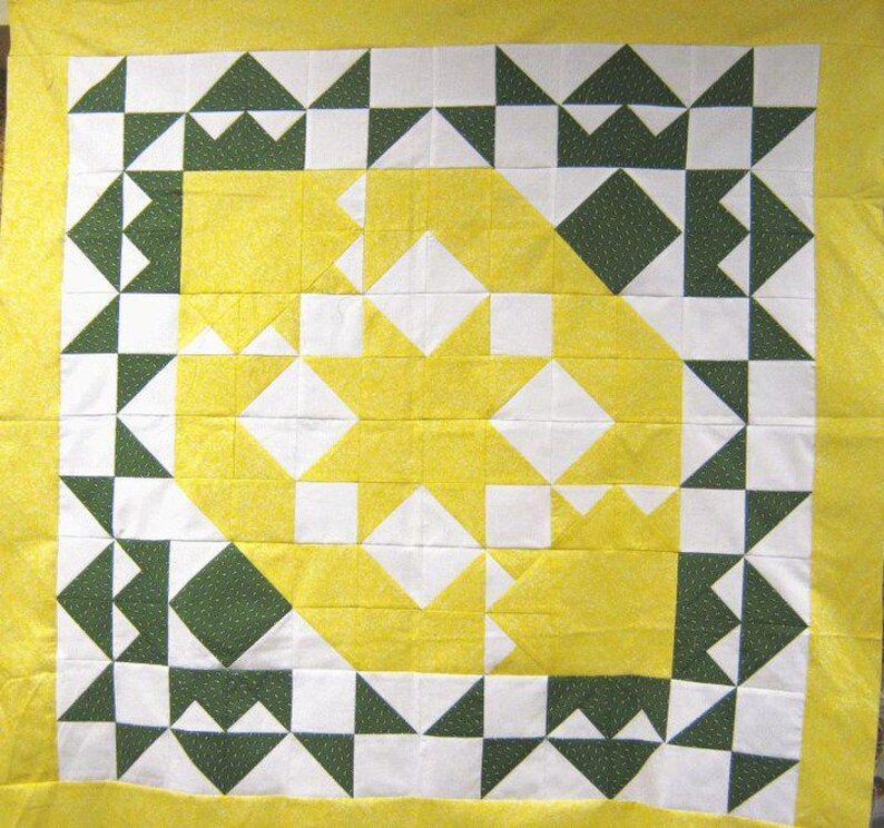 Football Fans Mini Quilt Pattern - Table Topper or Wall Hanging ...