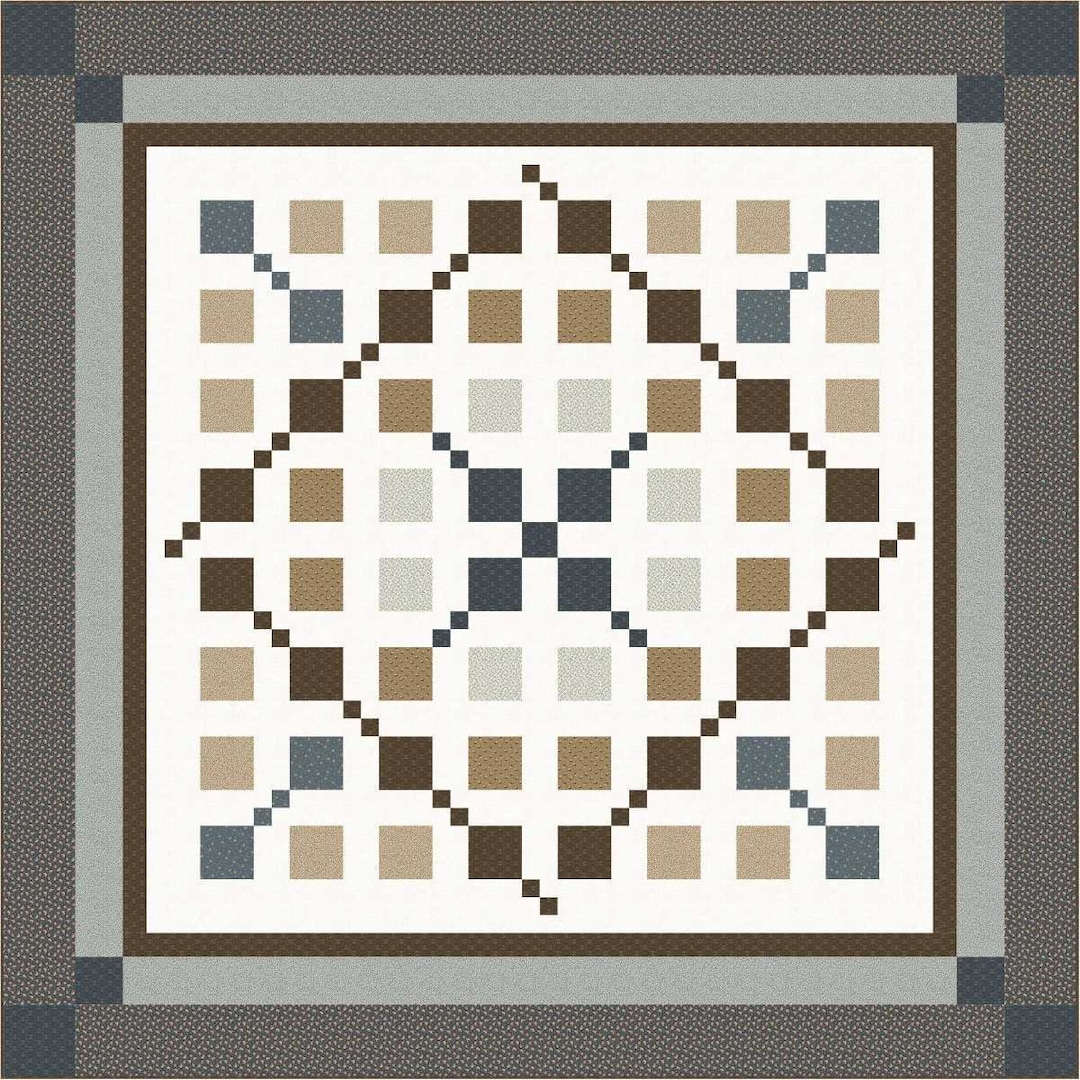 Chocolate Swirl King Sized Quilt Pattern (digital Download) - Etsy