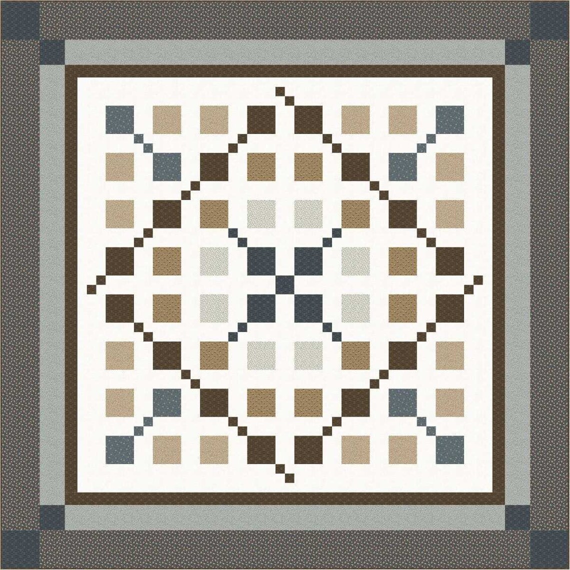 Chocolate Swirl King Sized Quilt Pattern (digital Download) - Etsy