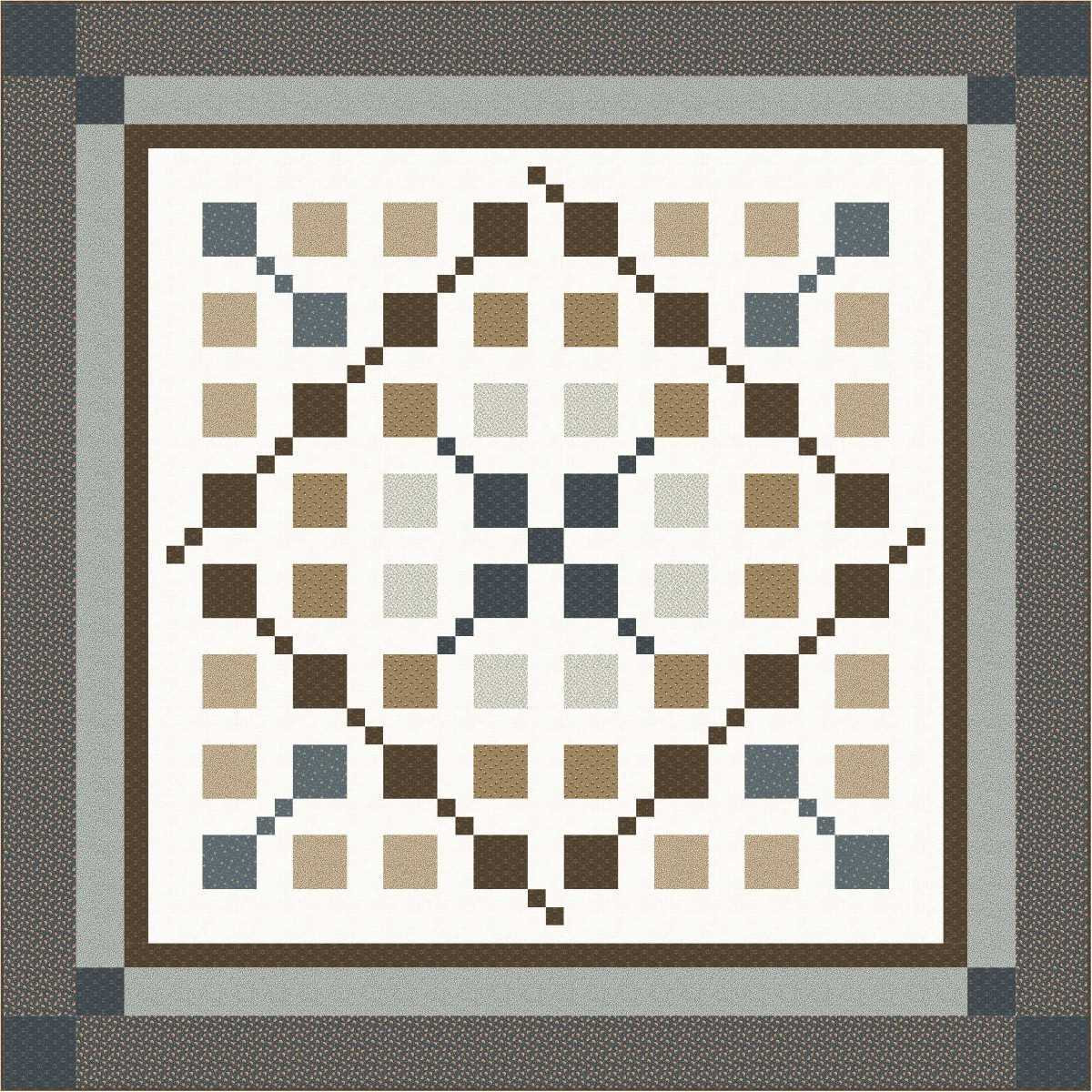 Chocolate Swirl King Sized Quilt Pattern (digital Download) - Etsy