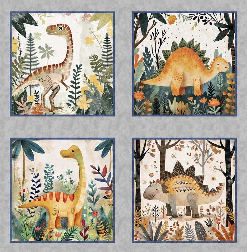 Dino Rocks! Stitch Your Dino Adventure With This Lap Quilt Pattern ...