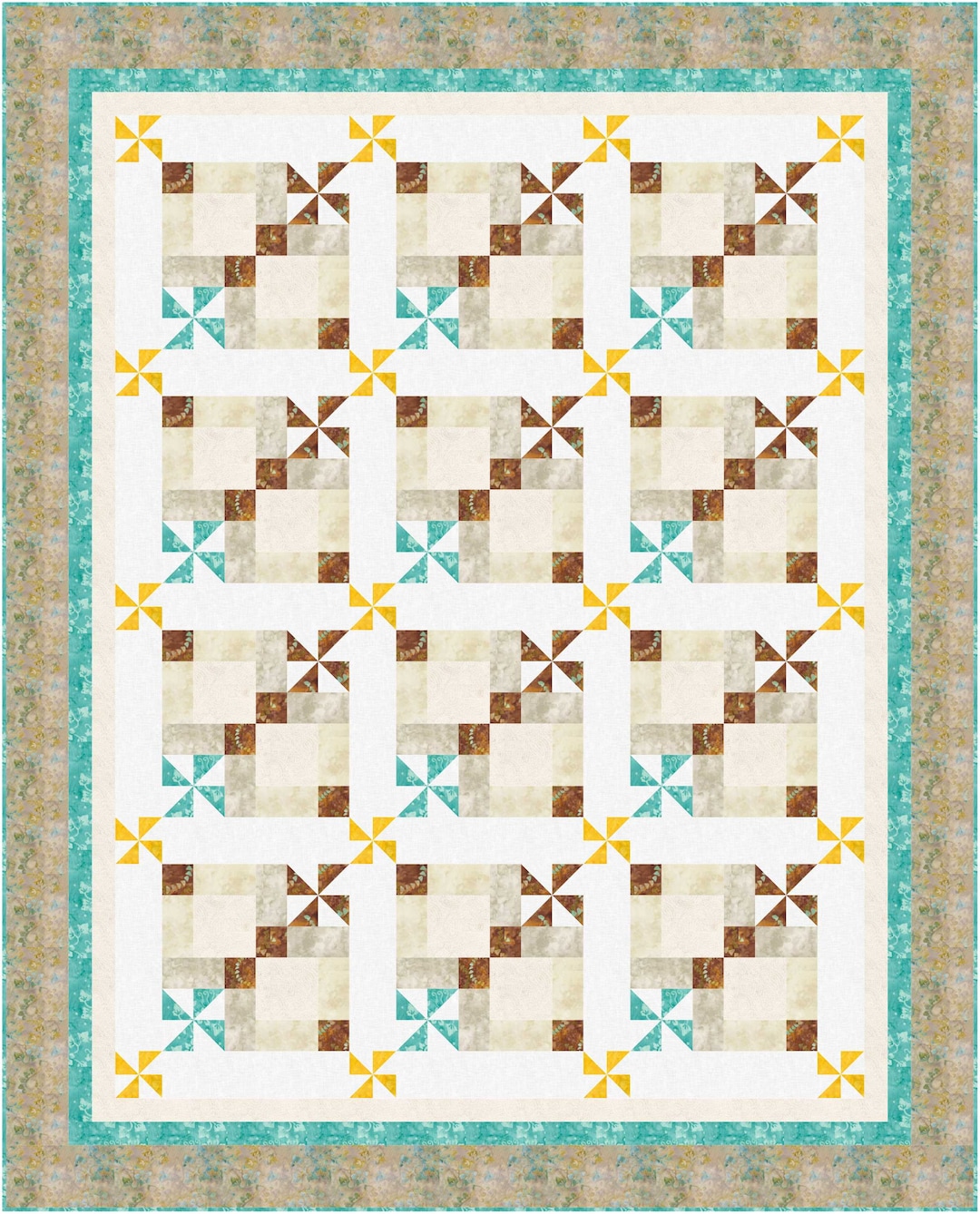 Dragonfly Dance Throw Quilt Pattern (digital Download) - Etsy