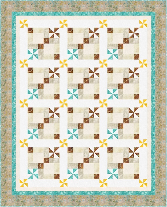 Dragonfly Dance Throw Quilt Pattern | Etsy
