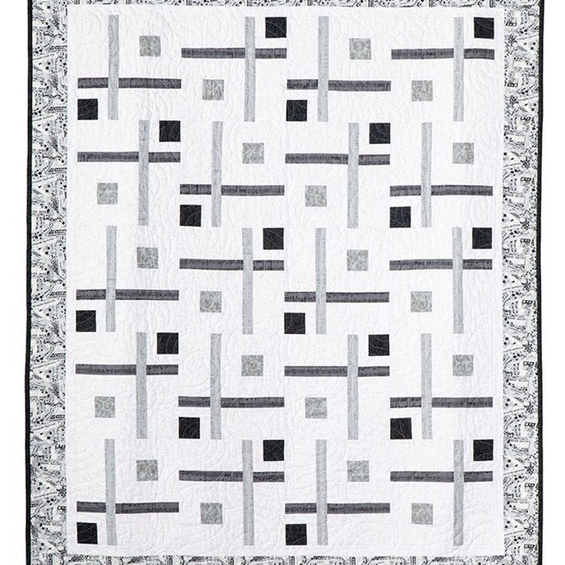 Mid Century Quilt Pattern - Etsy
