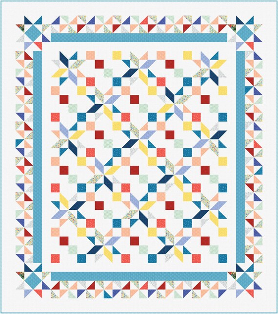 Fresh as a Daisy Quilt Pattern digital Download | Etsy