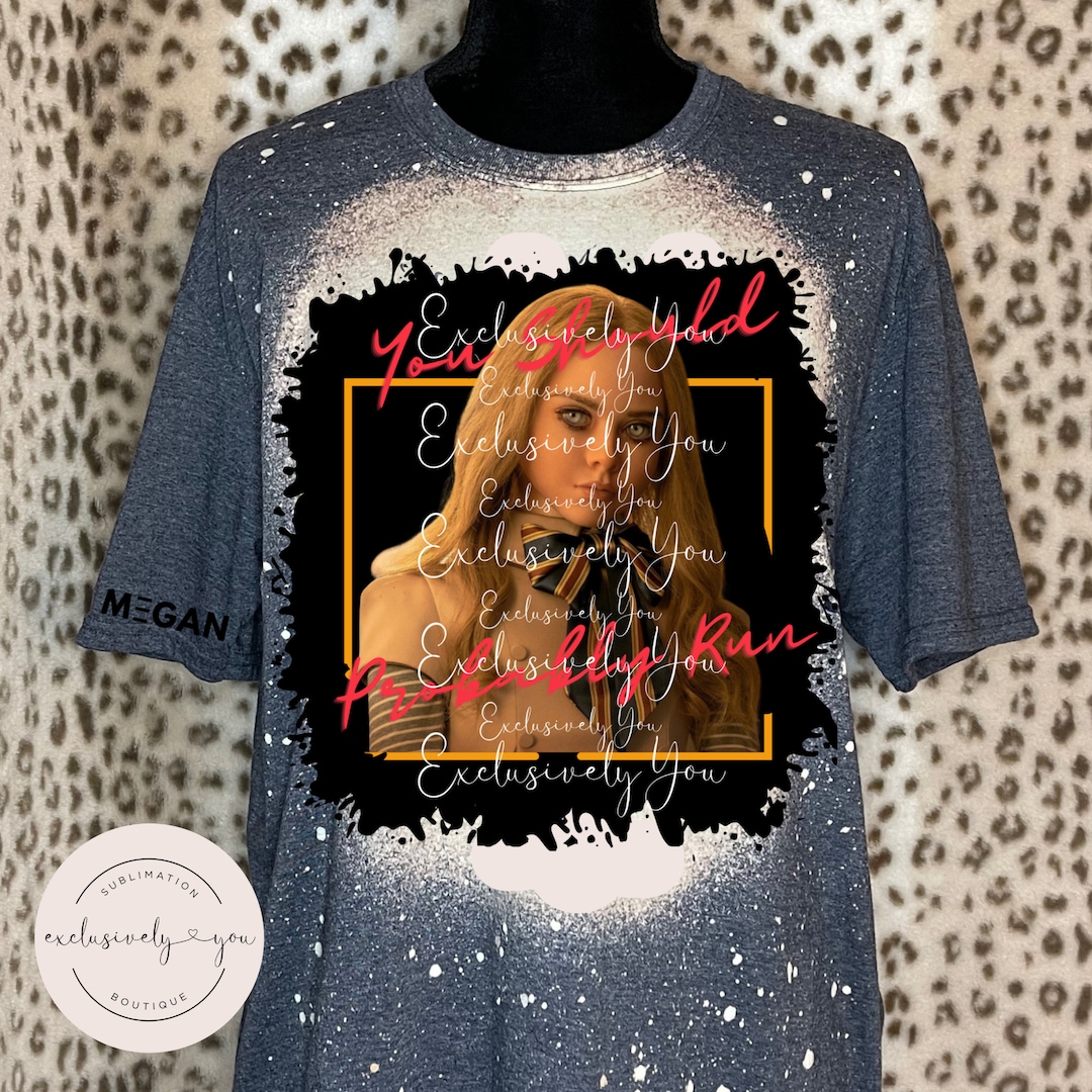M3gan ~ You Should Probably Run ~ Megan ~ Original Designer ~ Bleached ...