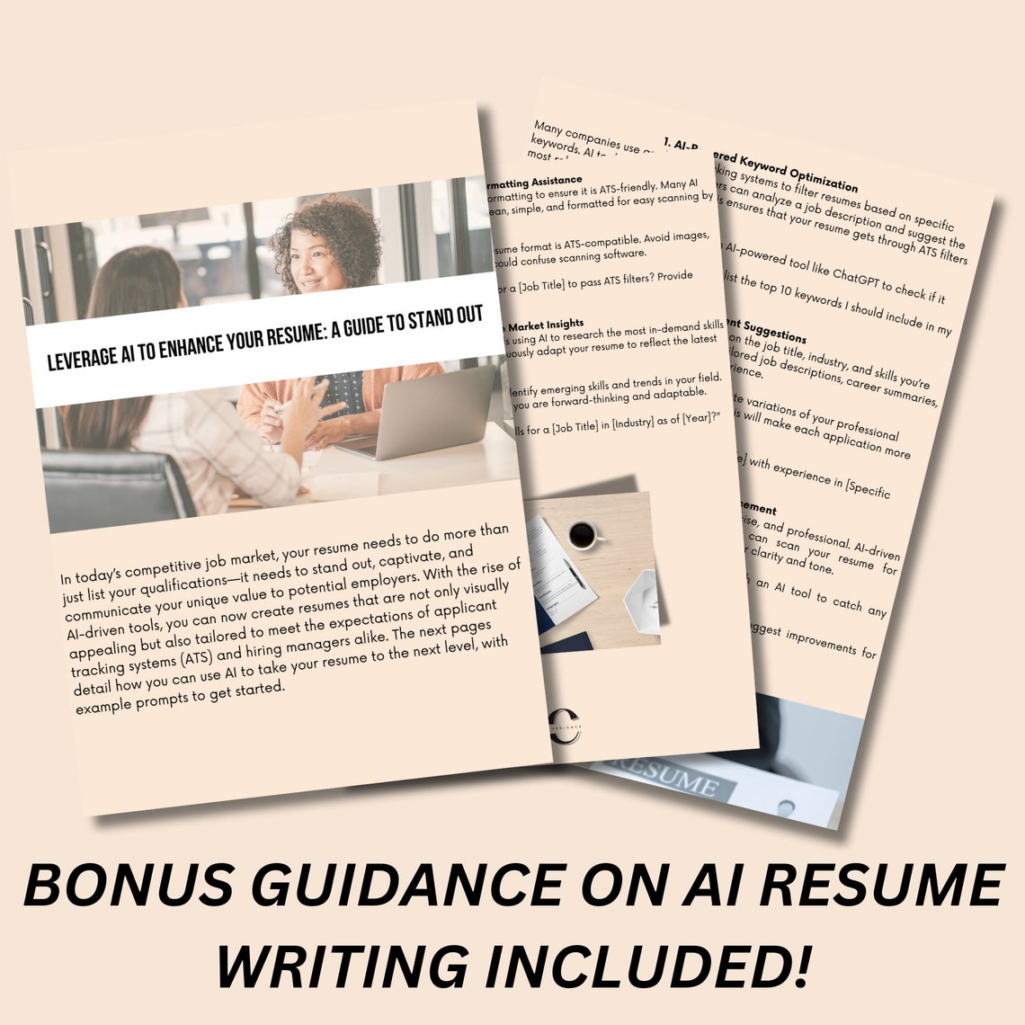 Customizable Resume Template Bundle | Professional Canva Resume Design ...