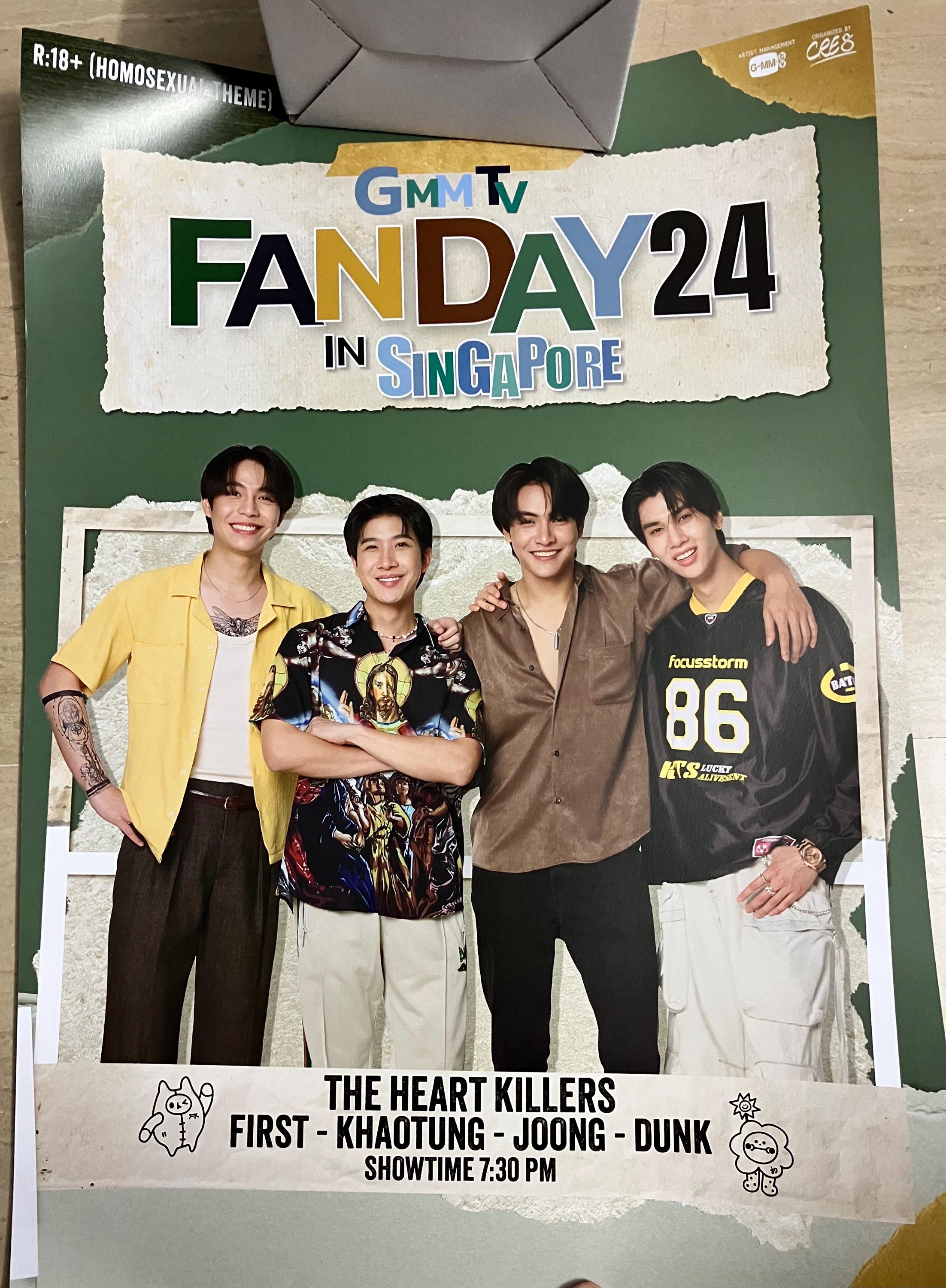 GMMTV Fancon Fanday Posters - LOL Juniormark Williamest Lukemick ...