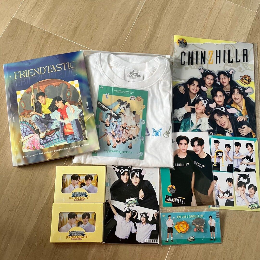 Official GMMTV My School President Prom Night Merchandise Chinzhilla ...