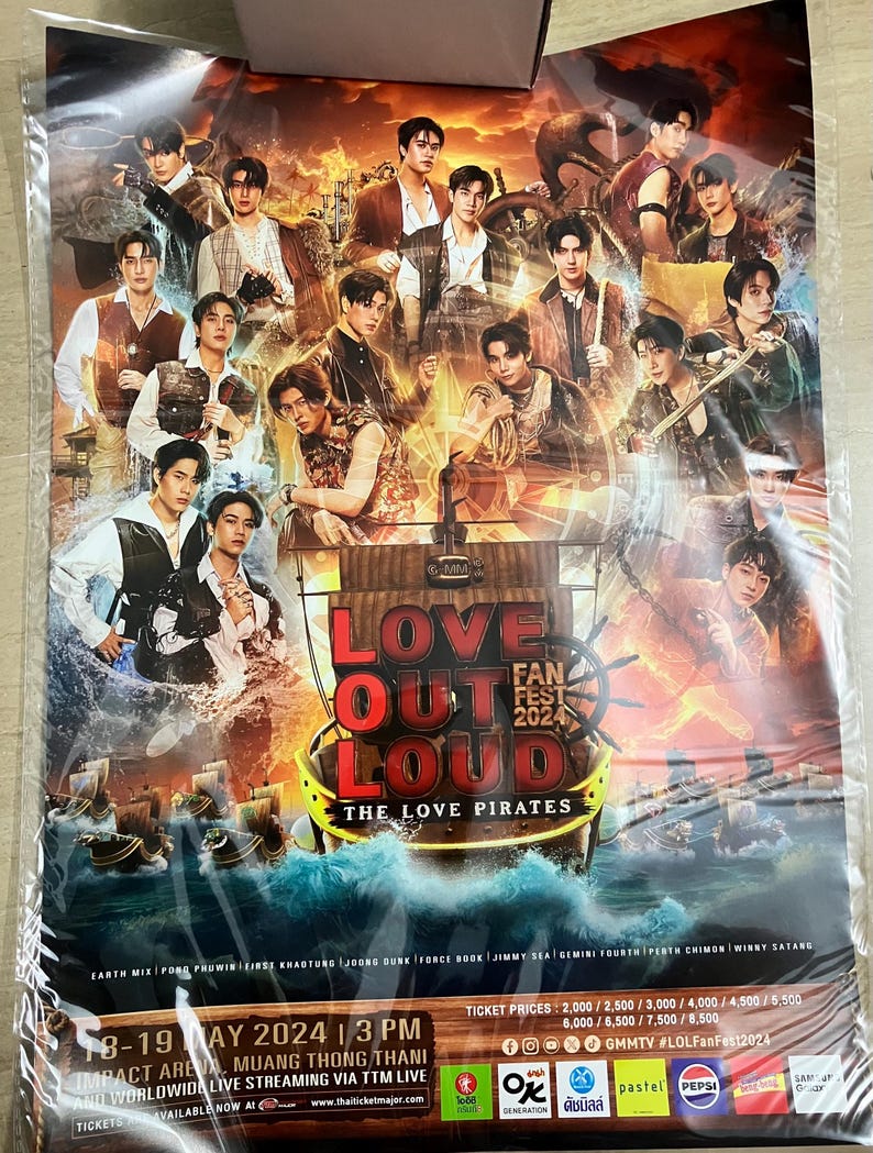 GMMTV Fancon Fanday Posters - LOL Juniormark Williamest Lukemick ...
