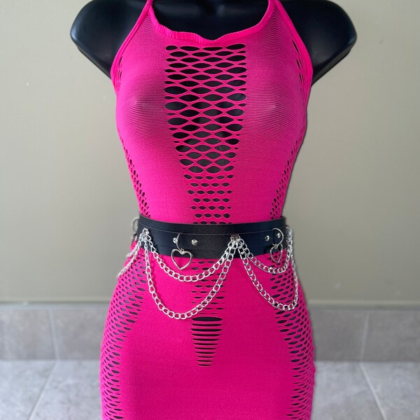 Pink Dress - Etsy UK