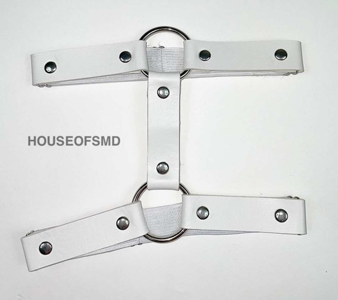 Leg Harness, White Leg Harness, Single Leg Harness, Festival Harness ...