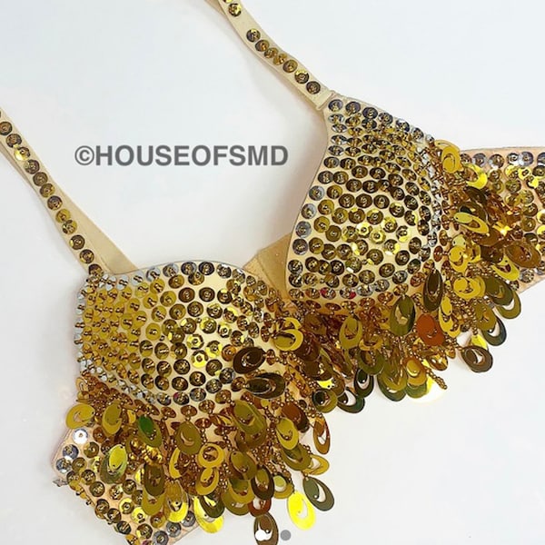 Rave Bra - Etsy