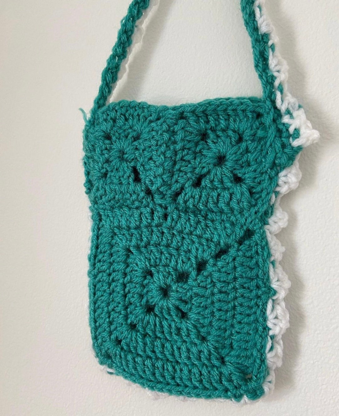 Small Crochet Purse With Trim - Etsy