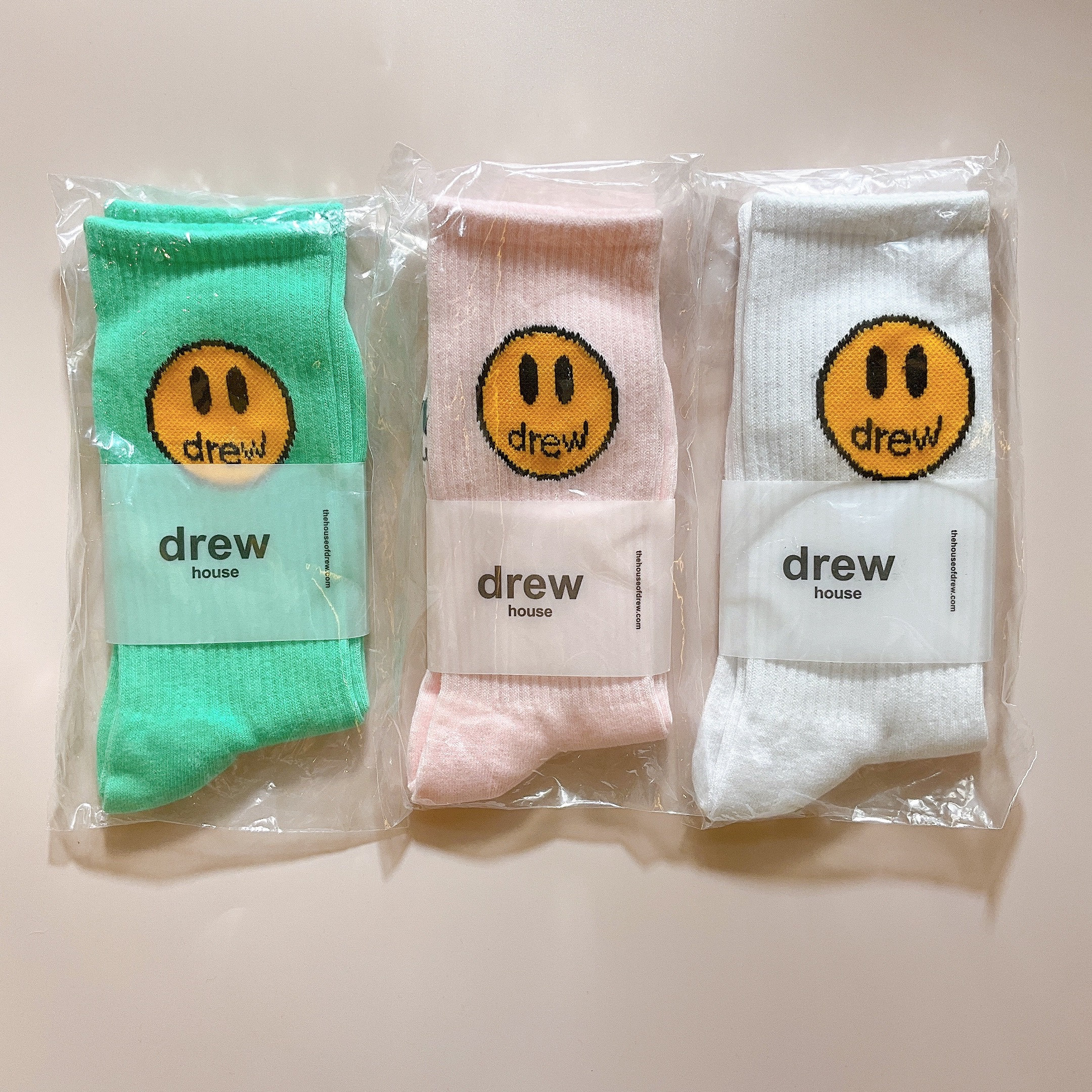 Justin Bieber Middle Socks Drew House Socks Cotton Socks - Etsy