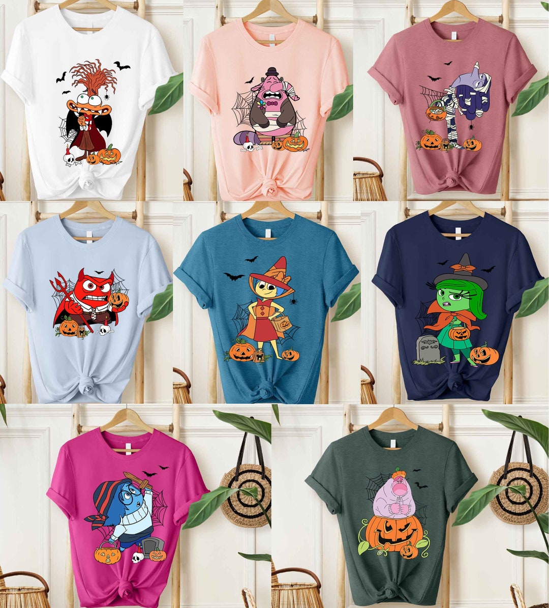 Inside Out Halloween Shirt, Spooky Season Disney Halloween Shirt ...