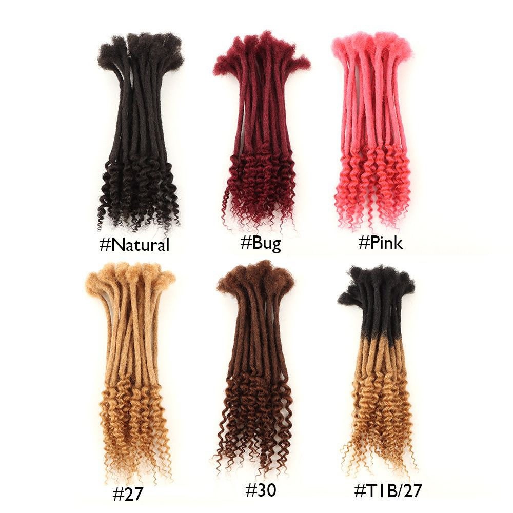 100% Human Hair Dreadlocks Extensions Handmade, Dreadloc, Human Hair ...