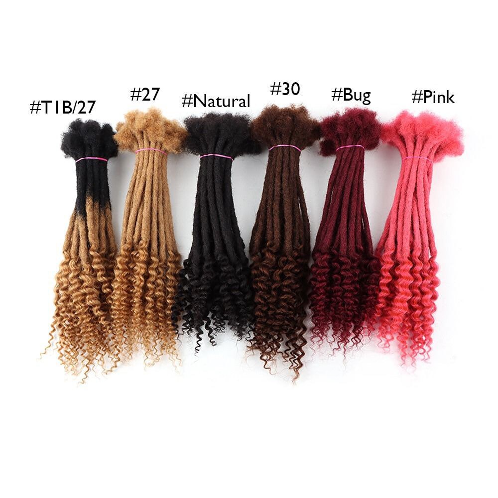 100% Human Hair Dreadlocks Extensions Handmade, Dreadloc, Human Hair ...